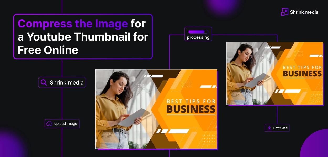 Free Tool to Compress the Image for a Youtube Thumbnail
